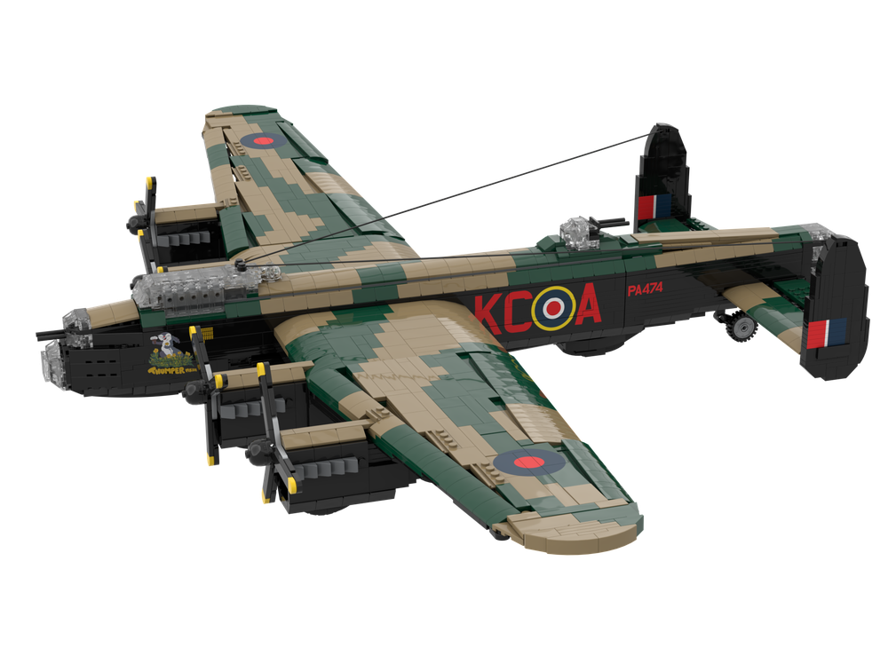 LEGO MOC-202726 Avro Lancaster B Mk.III - four engine bomber 1:35 by ...