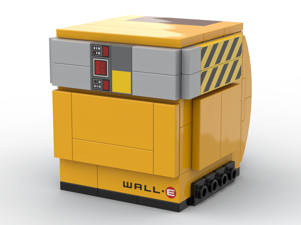 LEGO MOC WALL•E Hiding by CipherInTheSnow | Rebrickable - Build with LEGO