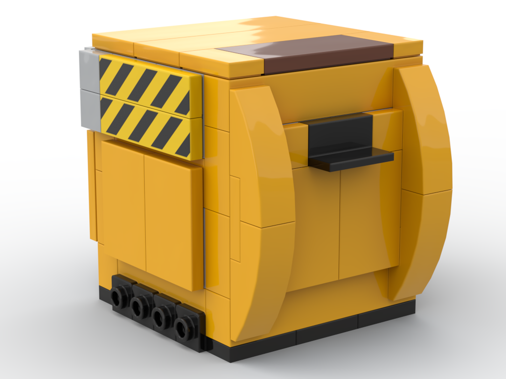 LEGO MOC WALL•E Hiding by CipherInTheSnow | Rebrickable - Build with LEGO
