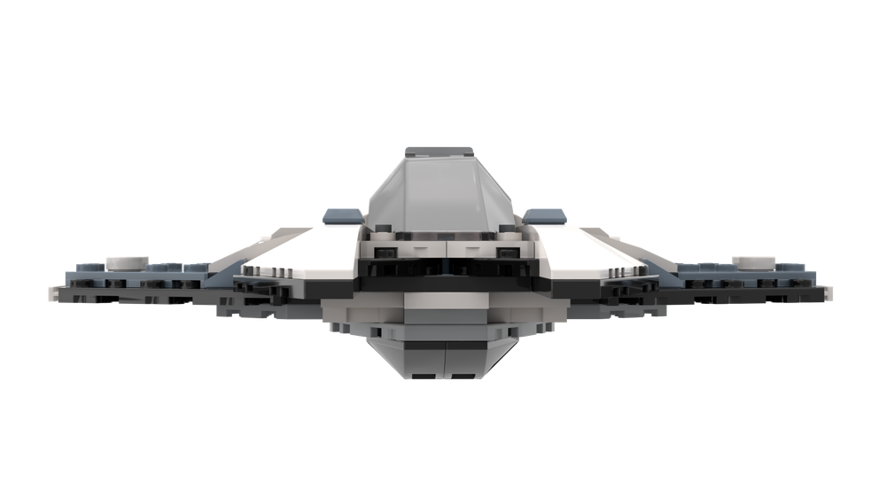 Lego Moc Interstellar Fang Fighter Light 60430 Alternative By