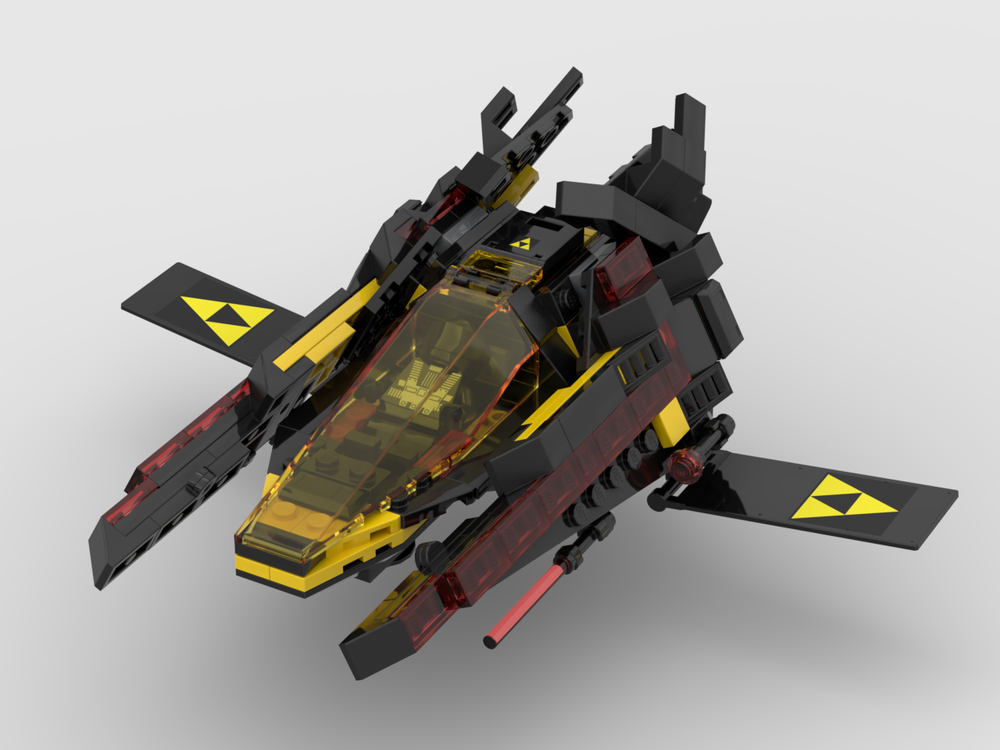 Lego Moc Blacktron Far Travel Ship By Brelha Rebrickable Build With