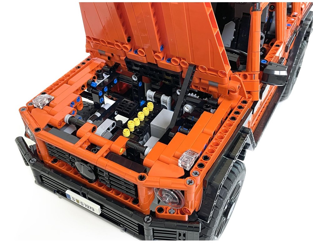 Lego Moc 42177 Mercedes Benz G500 Professional Line Rc Mod For Power