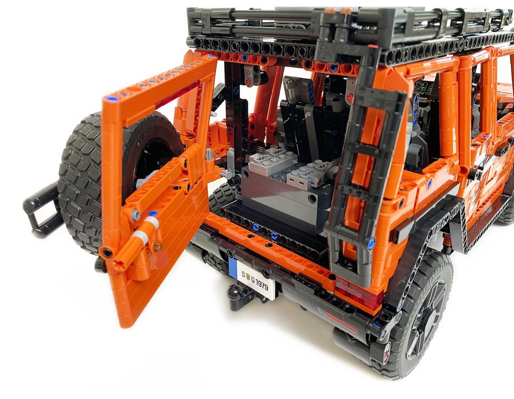 Lego Moc 42177 Mercedes Benz G500 Professional Line Rc Mod For Power