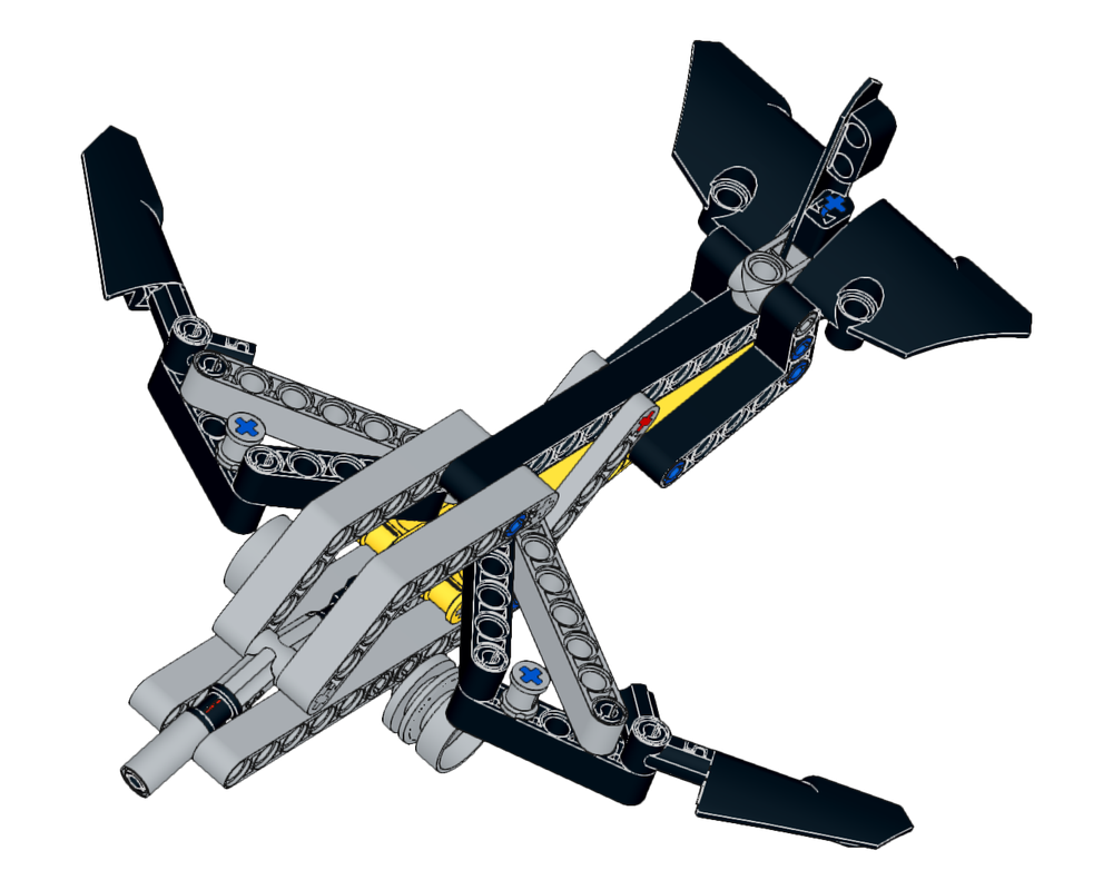 LEGO MOC Airplane by NARP | Rebrickable - Build with LEGO