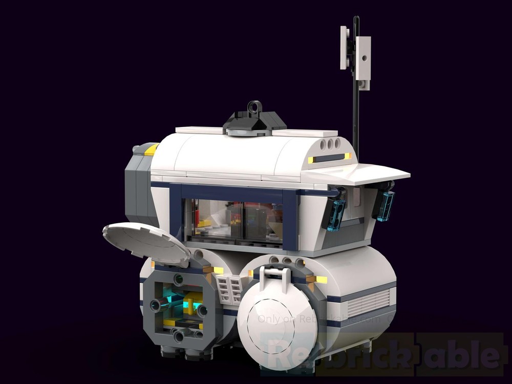LEGO MOC Lunar Research Base Battery Storage and Power Distribution ...