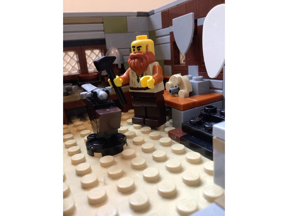 LEGO MOC-202743 10332 Medieval Blacksmith by DnDBrickinBros ...