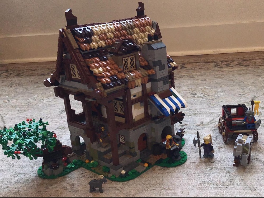 LEGO MOC-202743 10332 Medieval Blacksmith by DnDBrickinBros ...
