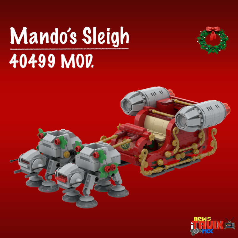 LEGO MOC-202751 Mando's Sleigh by iTavix | Rebrickable - Build with LEGO