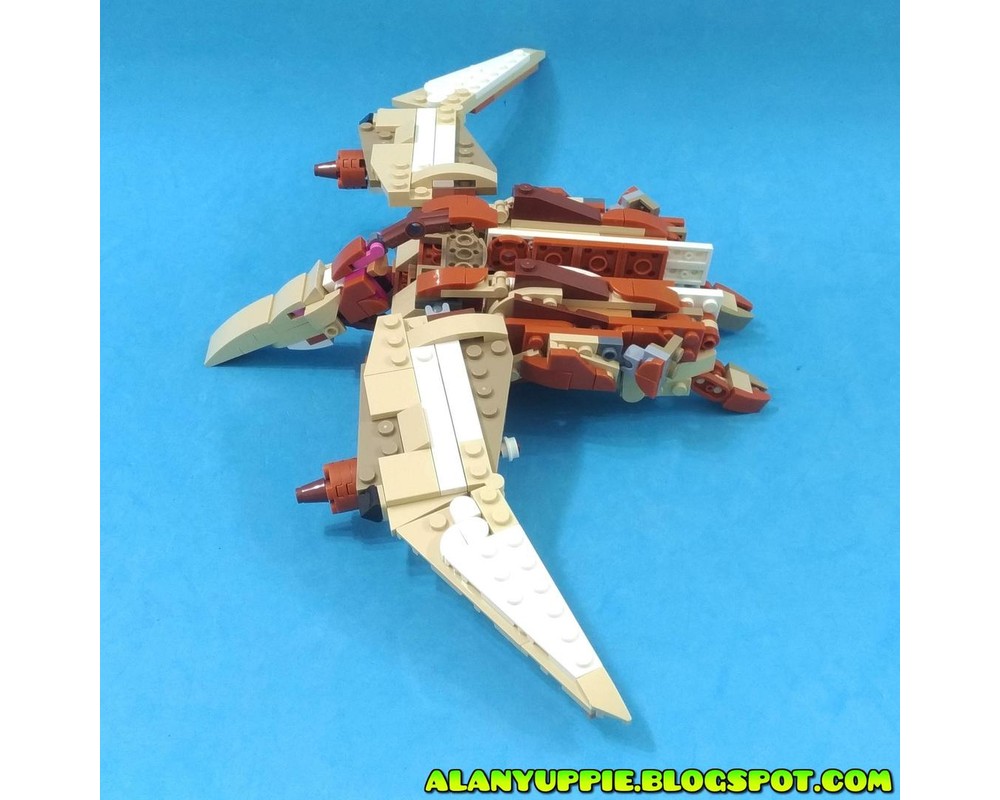 Lego Moc Dinobot Swoop Transformer Pteranodon Using Lego Creator