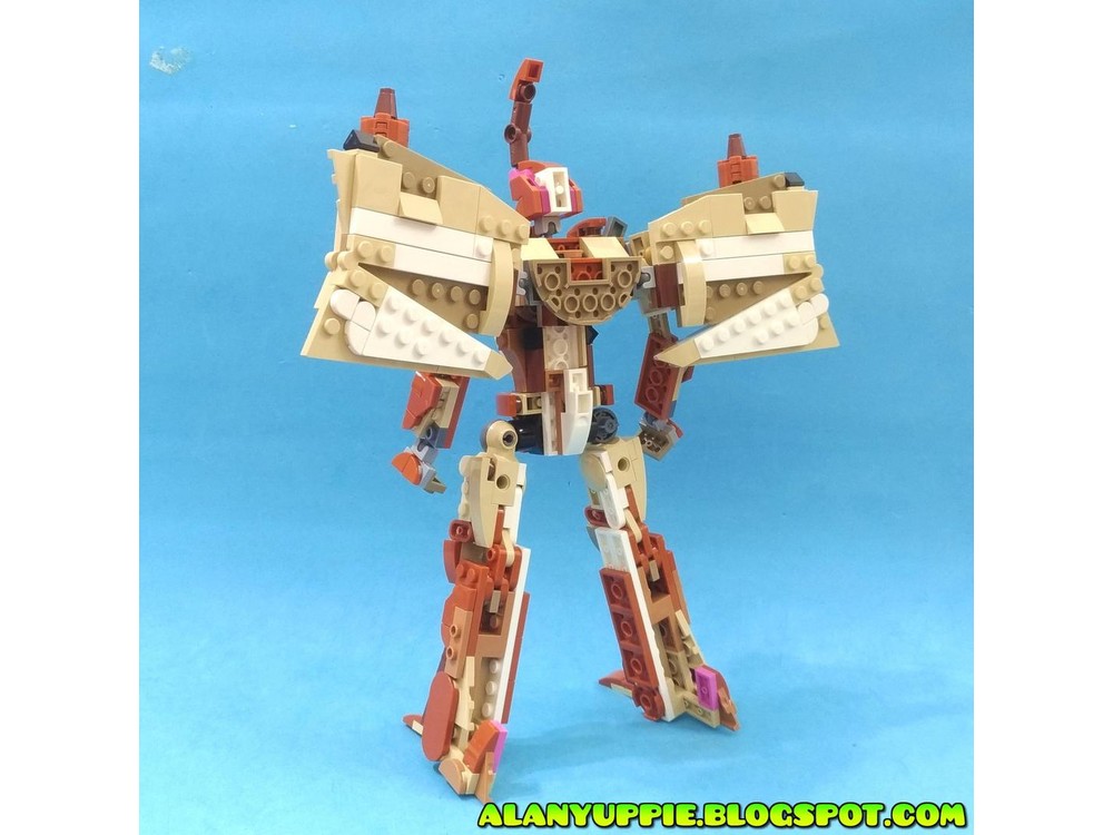 LEGO MOC Dinobot Swoop (Transformer Pteranodon) using LEGO Creator ...
