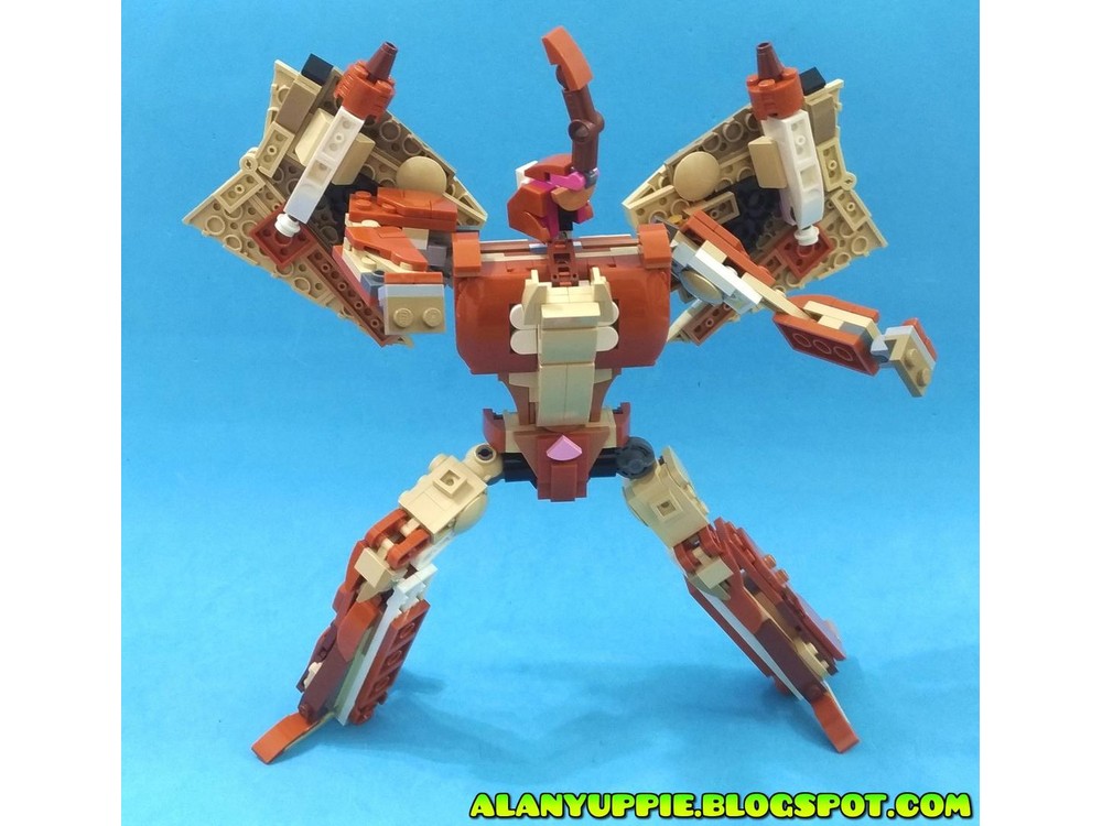 LEGO MOC Dinobot Swoop (Transformer Pteranodon) using LEGO Creator ...