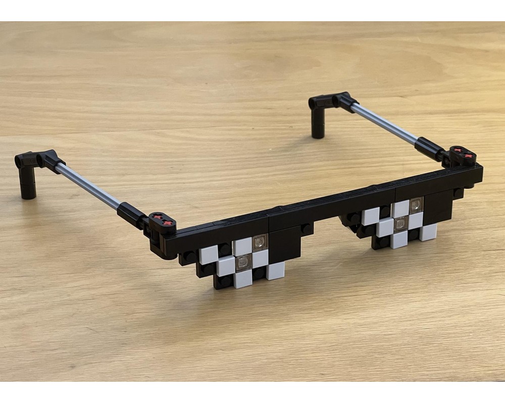 LEGO MOC Thug Life Sunglasses by TransBricks | Rebrickable - Build with LEGO