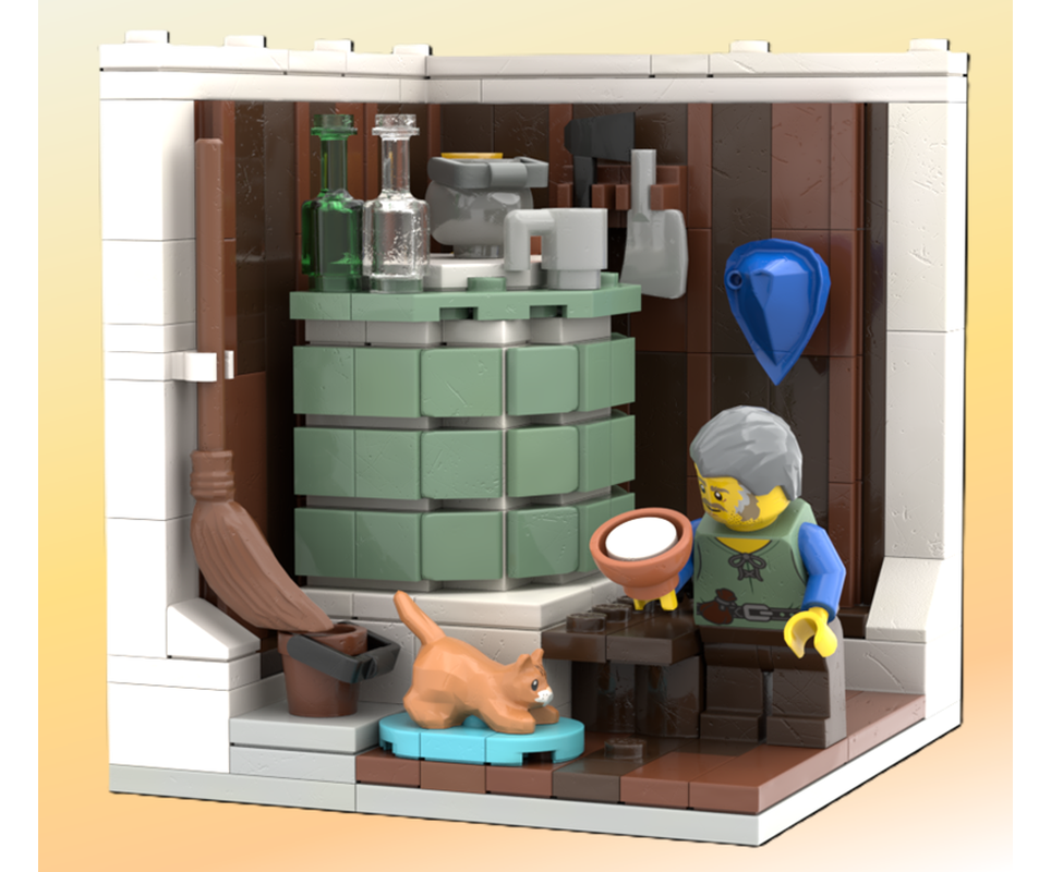 LEGO MOC The Cosy Chamber by mrnoeb | Rebrickable - Build with LEGO