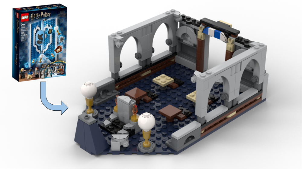 LEGO MOC Lego 76411 Alternative "Spell lesson" by CT-5555 Fives ...