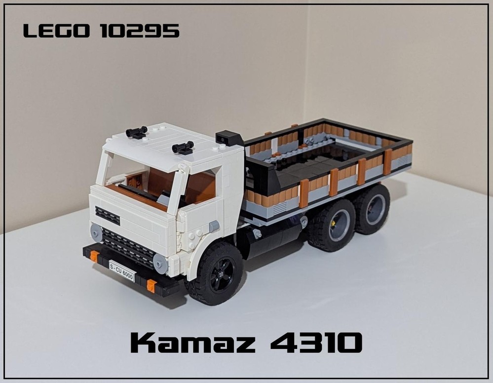 LEGO MOC 10295 Kamaz-4310 by Kirvet | Rebrickable - Build with LEGO