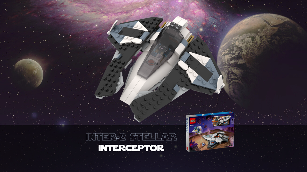 LEGO MOC-202789 Inter-2 Stellar Interceptor - 60430 alternative by ...