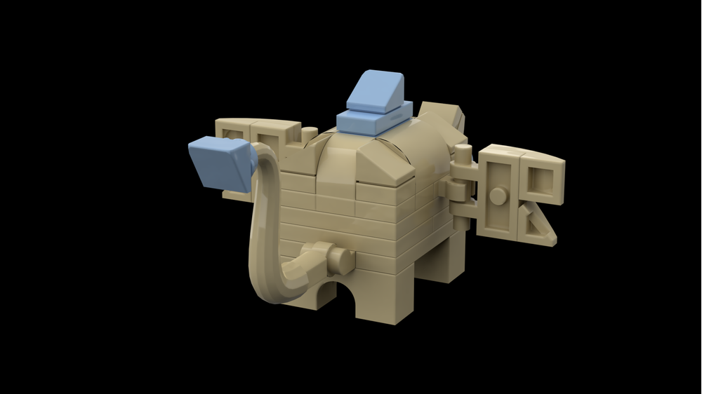 LEGO MOC Pal #016 - Teafant by PalworldBuilds | Rebrickable - Build ...
