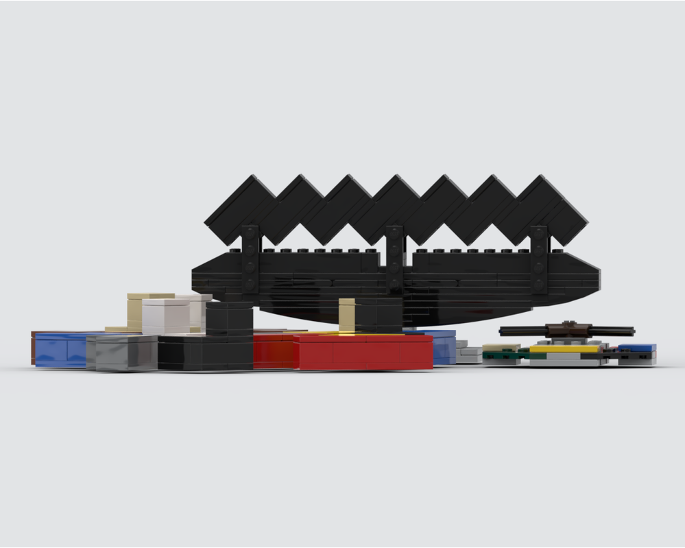 LEGO MOC Balance Tetris V2 by birdbrickbuilds | Rebrickable - Build ...