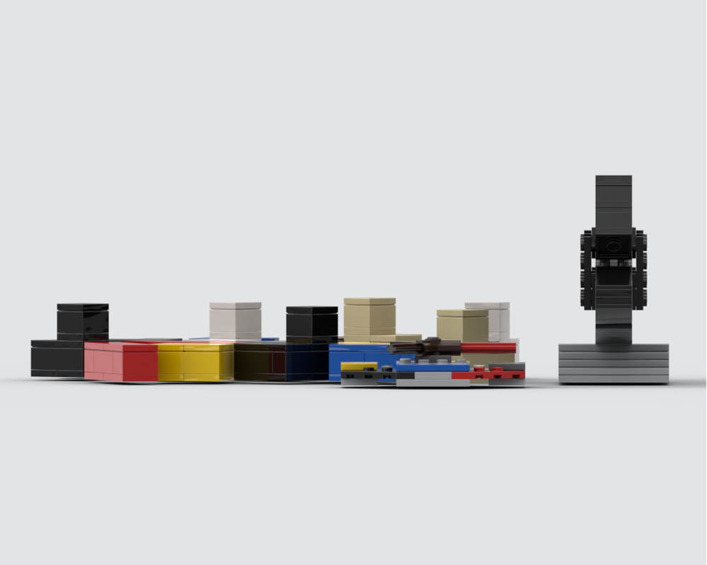 LEGO MOC Balance Tetris V2 by birdbrickbuilds | Rebrickable - Build ...