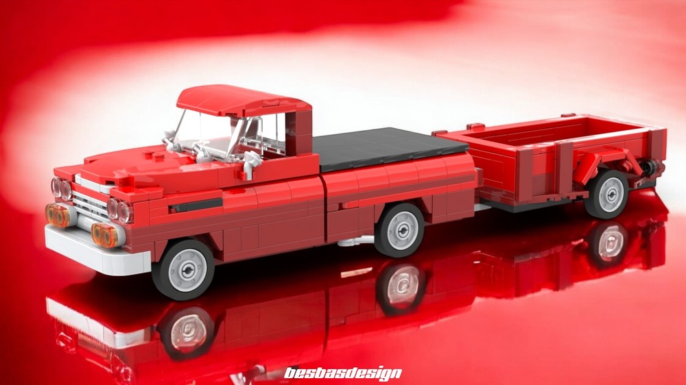 LEGO MOC Chevrolet Apache by besbasdesign | Rebrickable - Build with LEGO