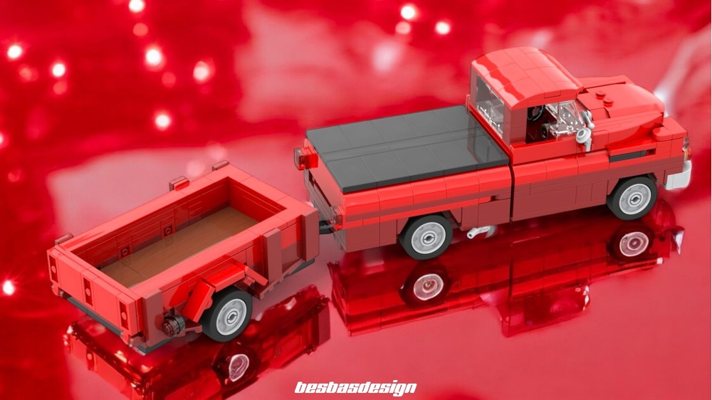 LEGO MOC Chevrolet Apache by besbasdesign | Rebrickable - Build with LEGO