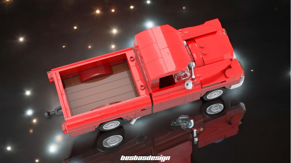 LEGO MOC Chevrolet Apache by besbasdesign | Rebrickable - Build with LEGO