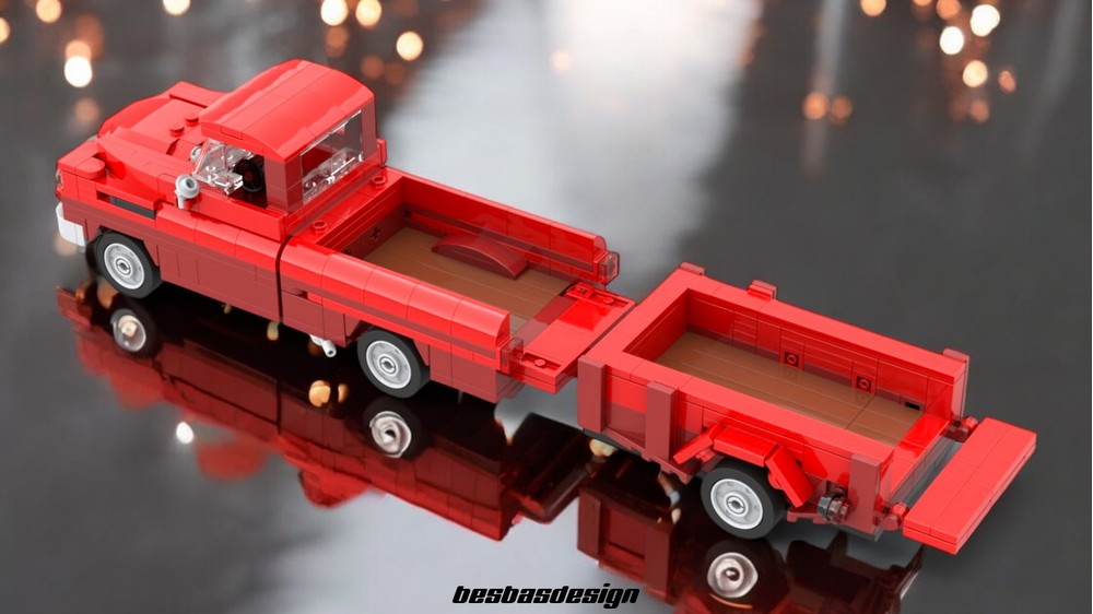 LEGO MOC Chevrolet Apache by besbasdesign | Rebrickable - Build with LEGO