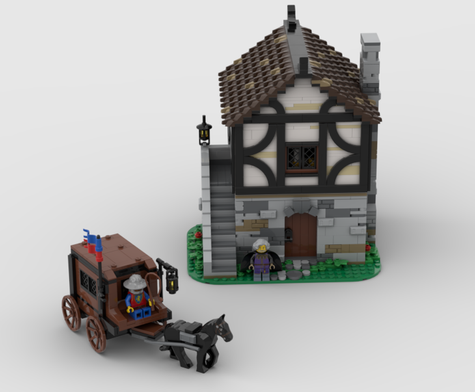 LEGO MOC Medieval Sheriff/Tax Collector House by Simple Builds ...