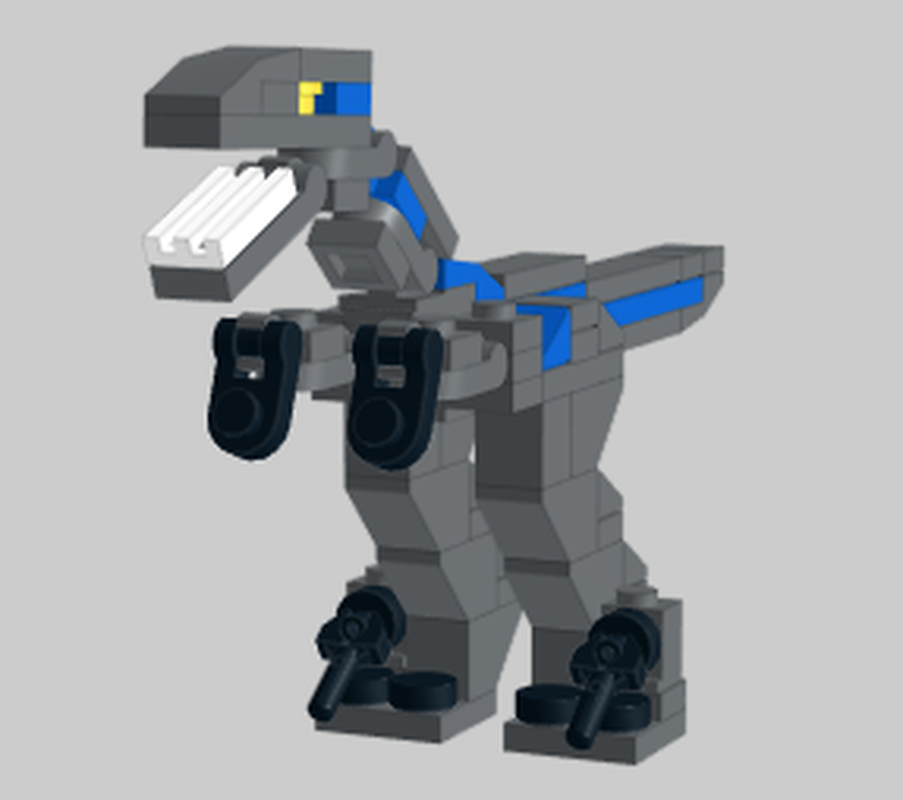 LEGO MOC Velociraptor by Fedya_Raptor | Rebrickable - Build with LEGO