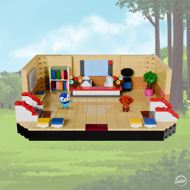LEGO MOC Pokémon Centre by KraftyKoopa | Rebrickable - Build with LEGO
