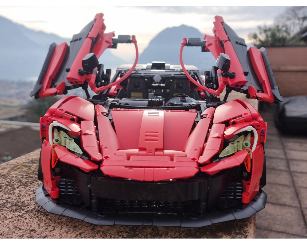 Lego Moc Extra Pimped Mclaren P1 By Astyanax Rebrickable Build With