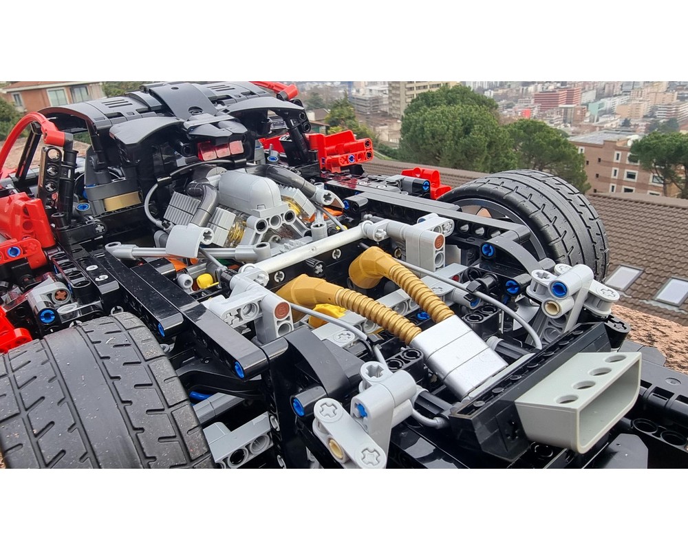 Lego Moc Extra Pimped Mclaren P1 By Astyanax Rebrickable Build With