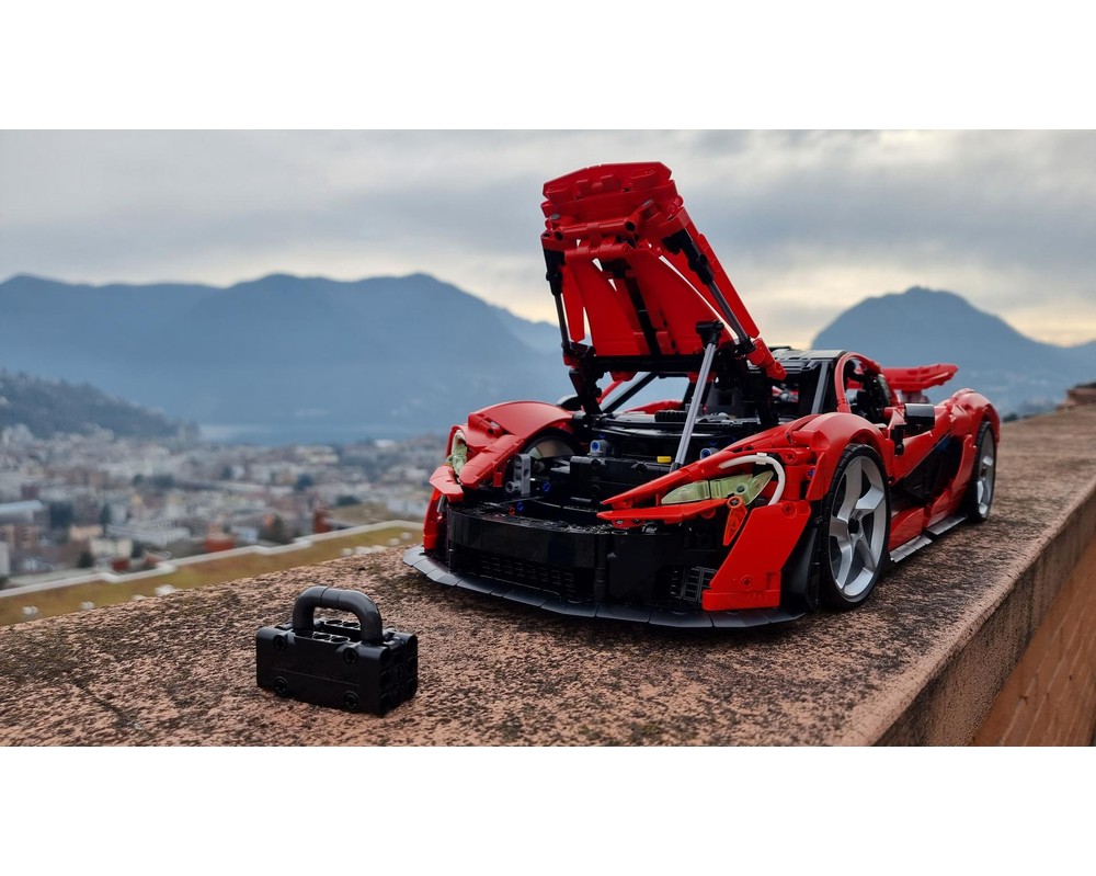 Lego Moc Extra Pimped Mclaren P1 By Astyanax Rebrickable Build With