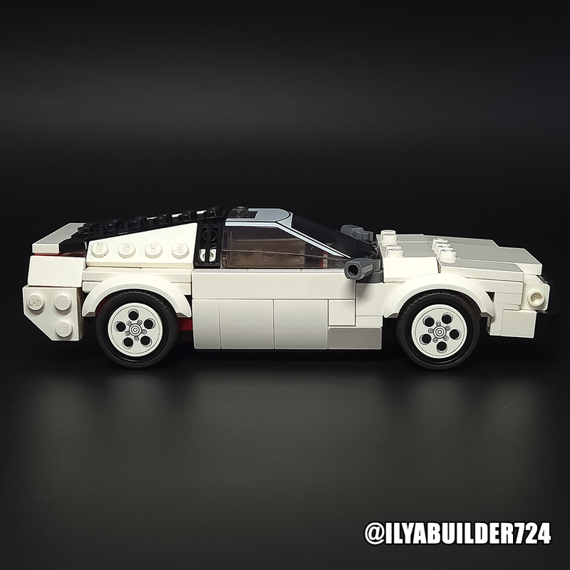 LEGO MOC 76908 DeLorean DMC-12 by ilyabuilder724 | Rebrickable - Build ...