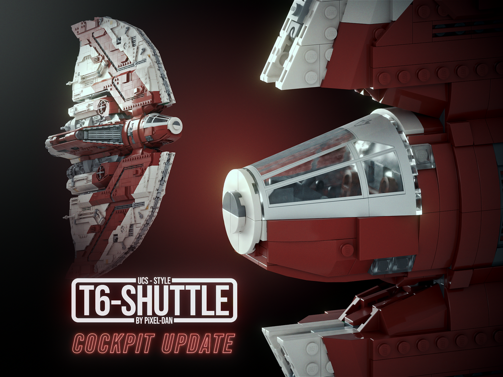 LEGO MOC PiXEL-DANs - T6-Shuttle - UCCS STYLE - Cockpit Update by PiXEL ...