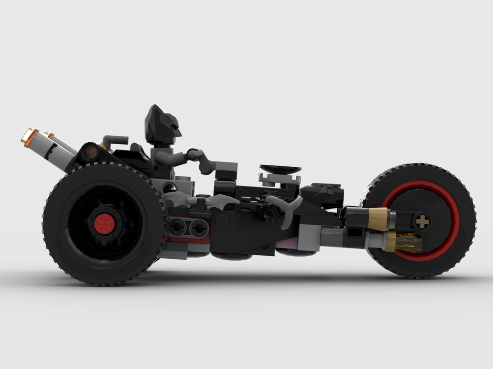 Lego Moc Batman Tricicle By Brelha Rebrickable Build With Lego