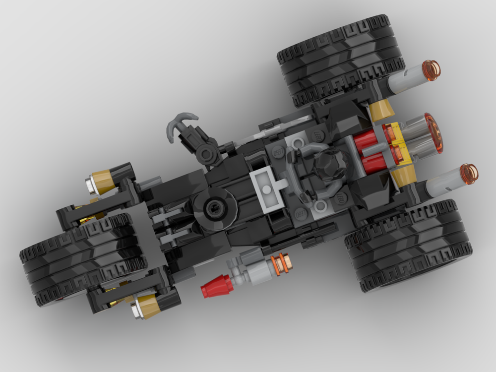 Lego Moc Batman Tricicle By Brelha Rebrickable Build With Lego
