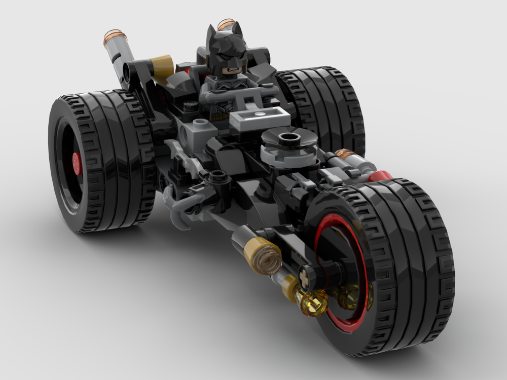 Lego Moc Batman Tricicle By Brelha Rebrickable Build With Lego