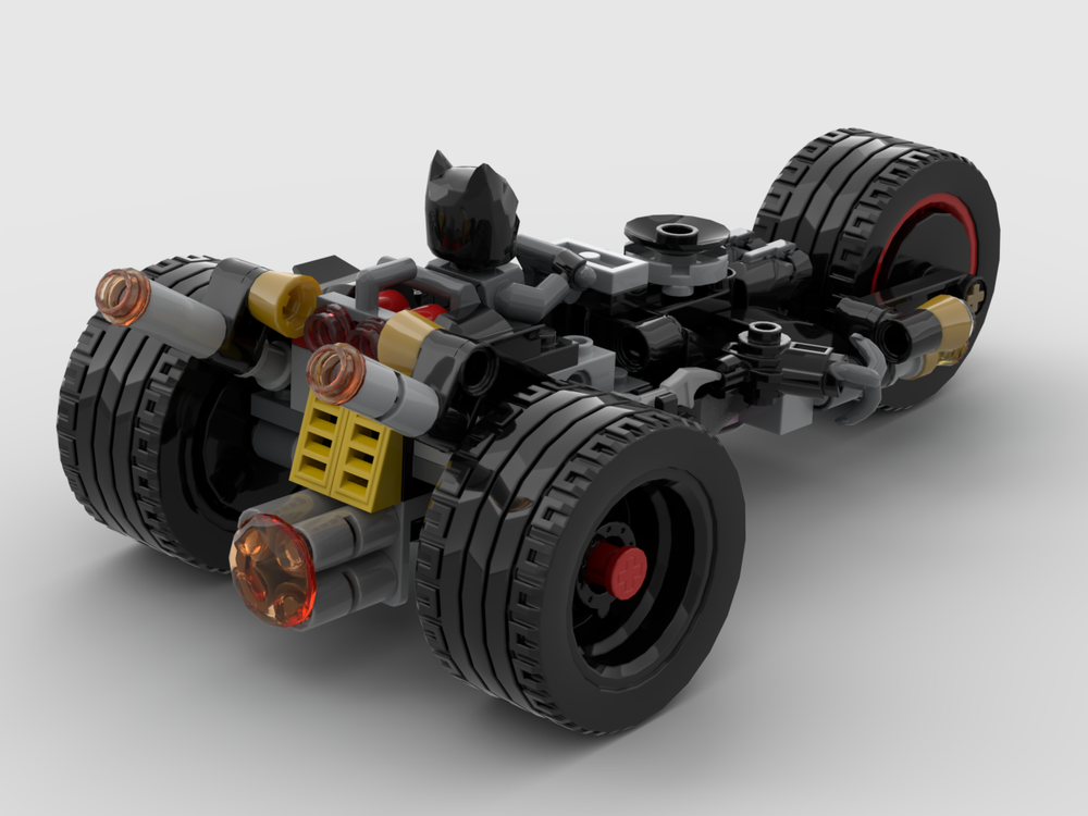 Lego Moc Batman Tricicle By Brelha Rebrickable Build With Lego
