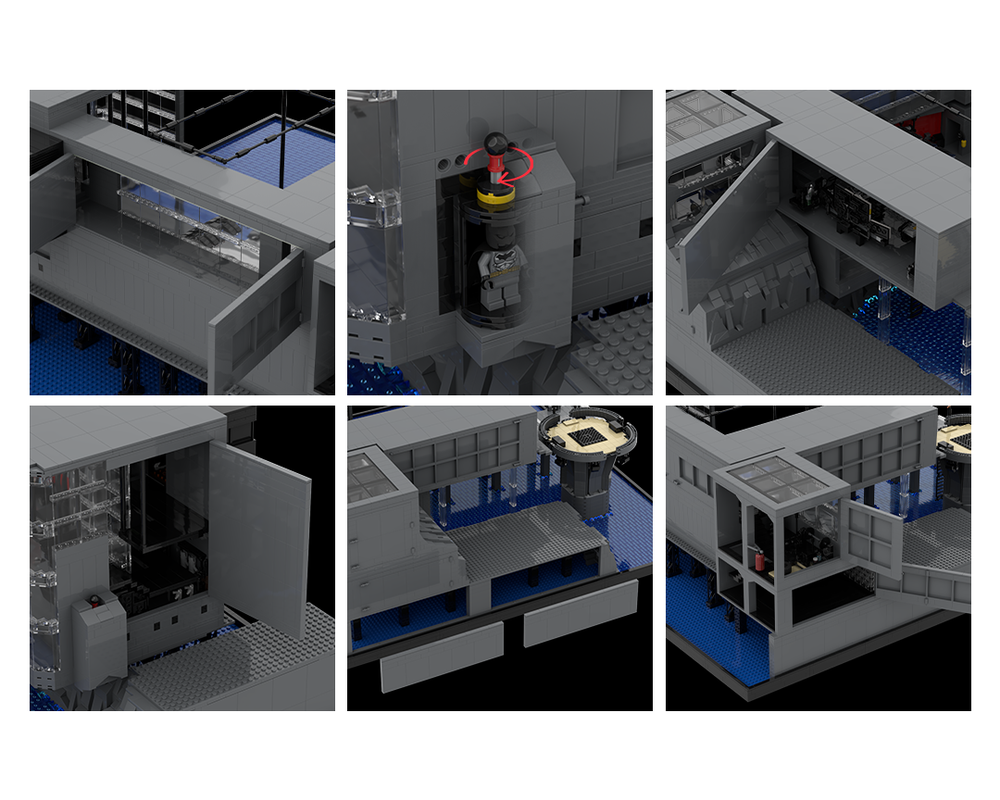 LEGO MOC Batcave from BvS by LEGOJOSEPH | Rebrickable - Build with LEGO