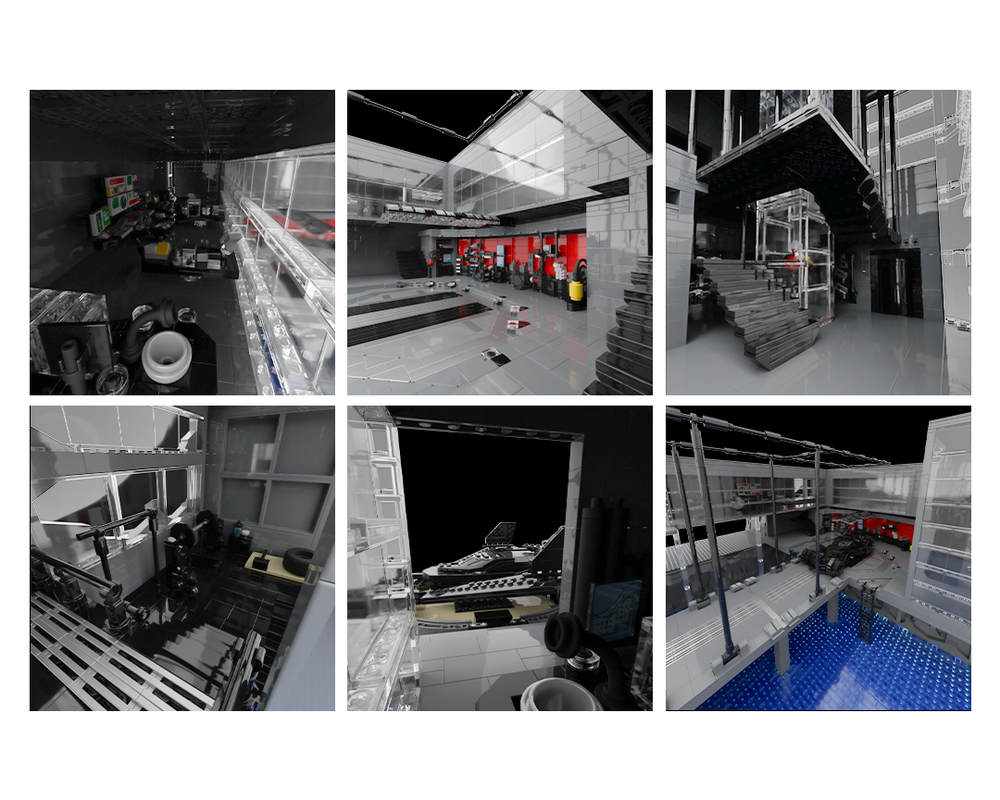 LEGO MOC Batcave from BvS by LEGOJOSEPH | Rebrickable - Build with LEGO