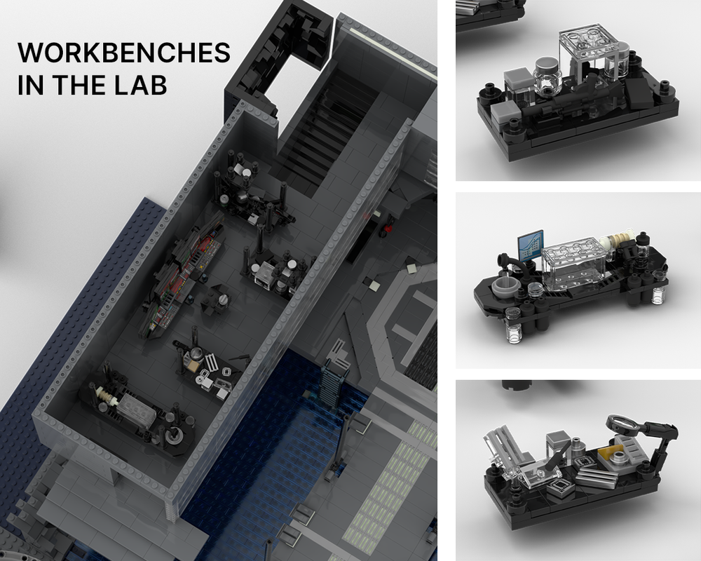 LEGO MOC Batcave from BvS by LEGOJOSEPH | Rebrickable - Build with LEGO