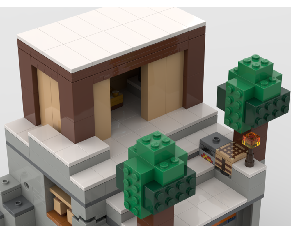 LEGO MOC The Snowy Mountain by Bobbthebuilder | Rebrickable - Build ...