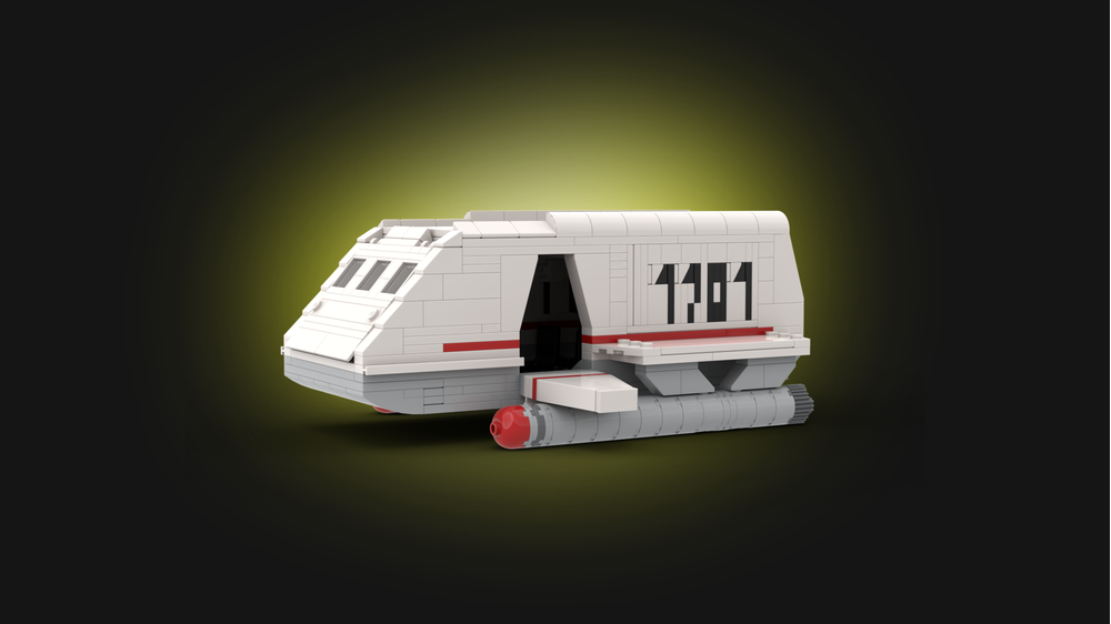 Lego Moc Class F Shuttlecraft Star Trek By Obiblock Rebrickable