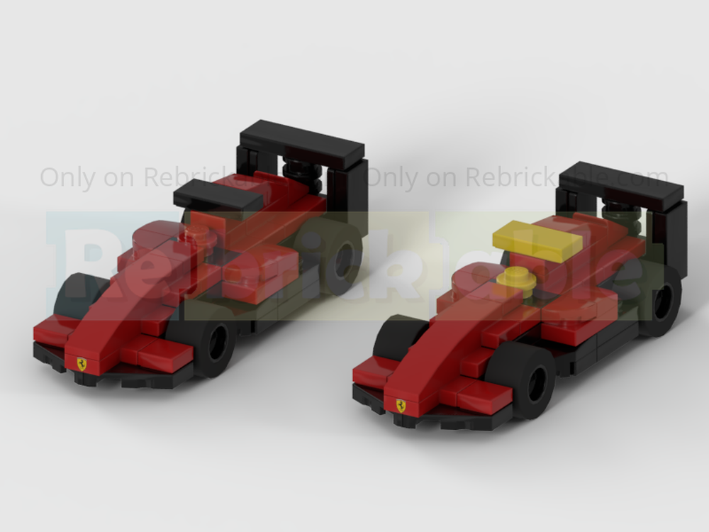 LEGO MOC-202904 2024 Ferrari SF-24 Formula 1 Cars - Half Speed ...