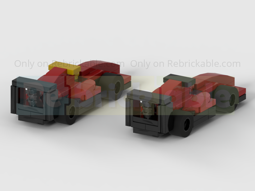 LEGO MOC-202904 2024 Ferrari SF-24 Formula 1 Cars - Half Speed ...