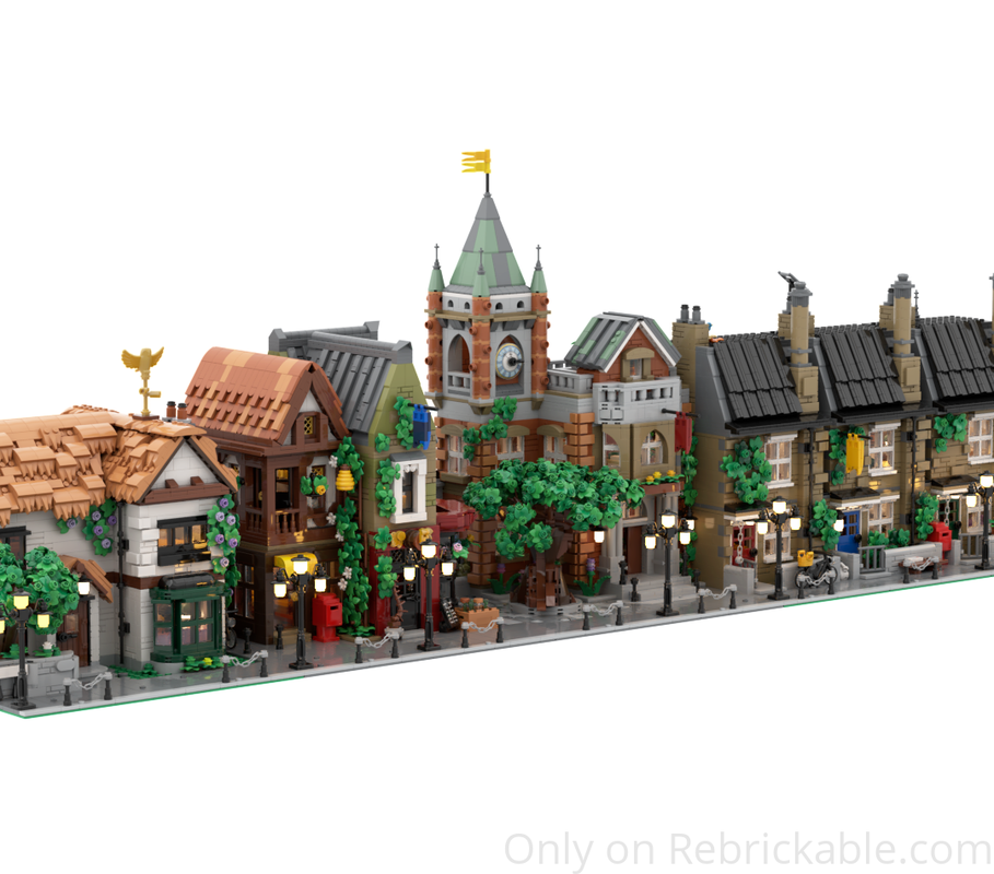 LEGO MOC British Modular Collection by rebelnili | Rebrickable - Build ...