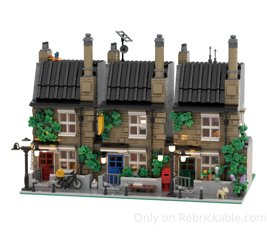 LEGO MOC British Modular Collection by rebelnili | Rebrickable - Build with LEGO