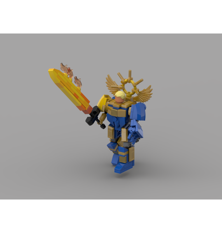 LEGO MOC-202906 Roboute Guilliman Primarch ULTRAMARINES by ...