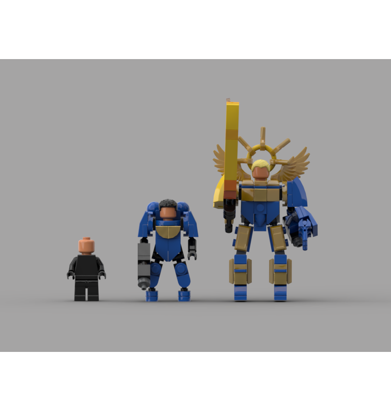 LEGO MOC-202906 Roboute Guilliman Primarch ULTRAMARINES by ...
